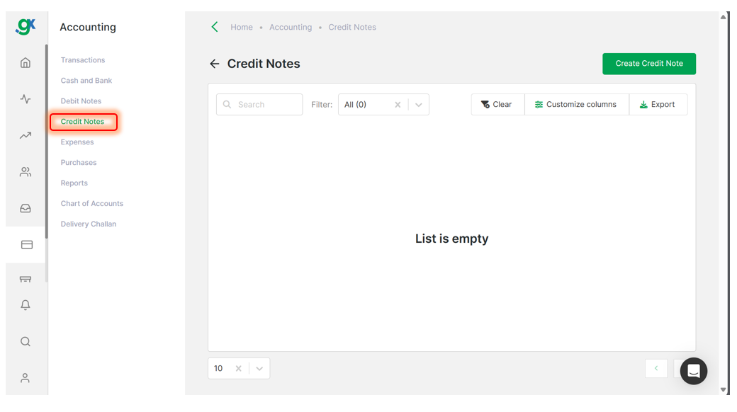 Tutorial: How to create a Credit Note - GrofleX